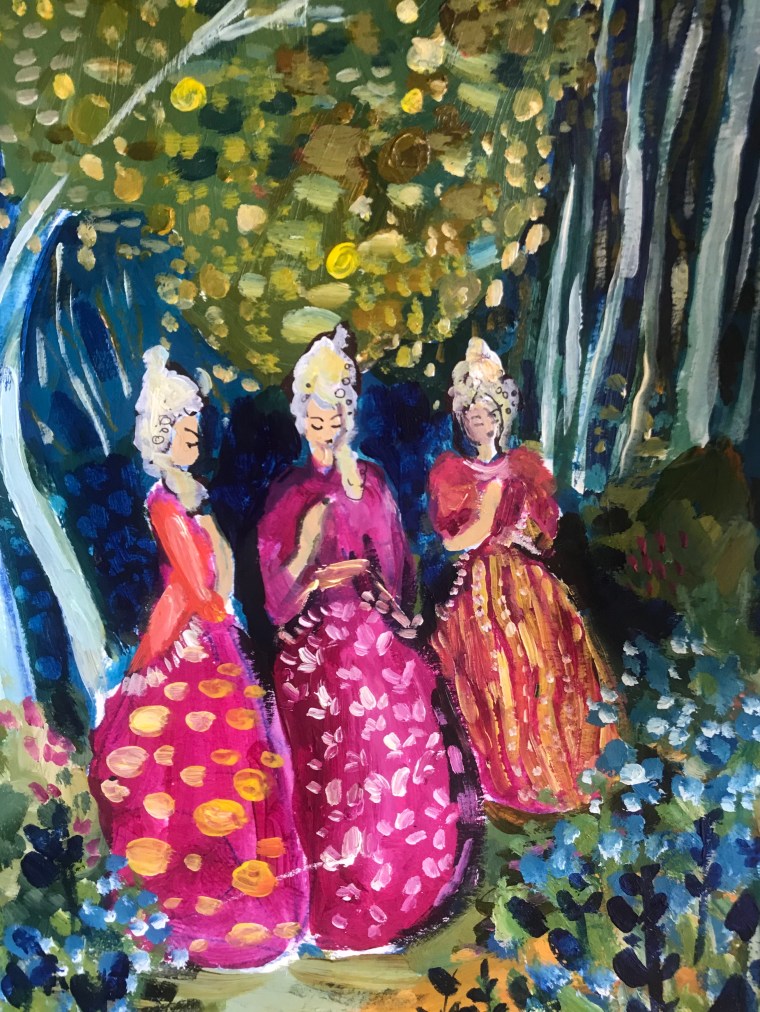 Art tutorial inspired by illustrator Kay Nielsen – Alyssa's Art Garden